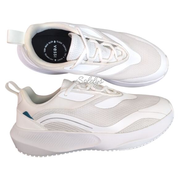 Vessi | Shoes | Vessi Tidal Warm White Dymatex Waterproof Vegan Lace Up ...